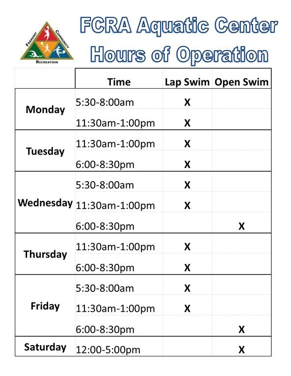 Fremont Community Recreation Authority - Fremont Community Recreation ...